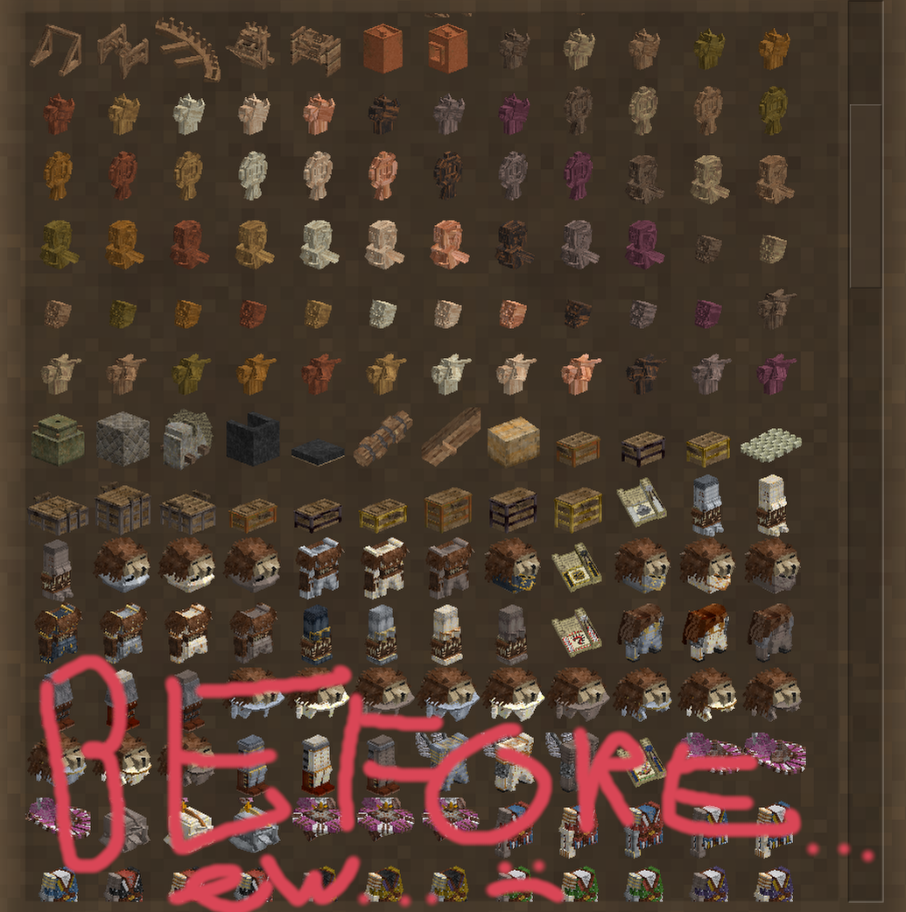 Handbook Declutterer - Vintage Story Mod DB