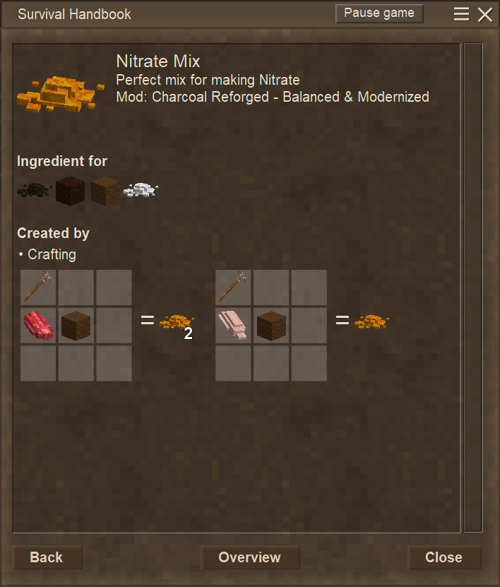 Charcoal Reforged – Balanced & Modernized - Vintage Story Mod DB