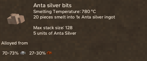 Anta Silver - Vintage Story Mod DB