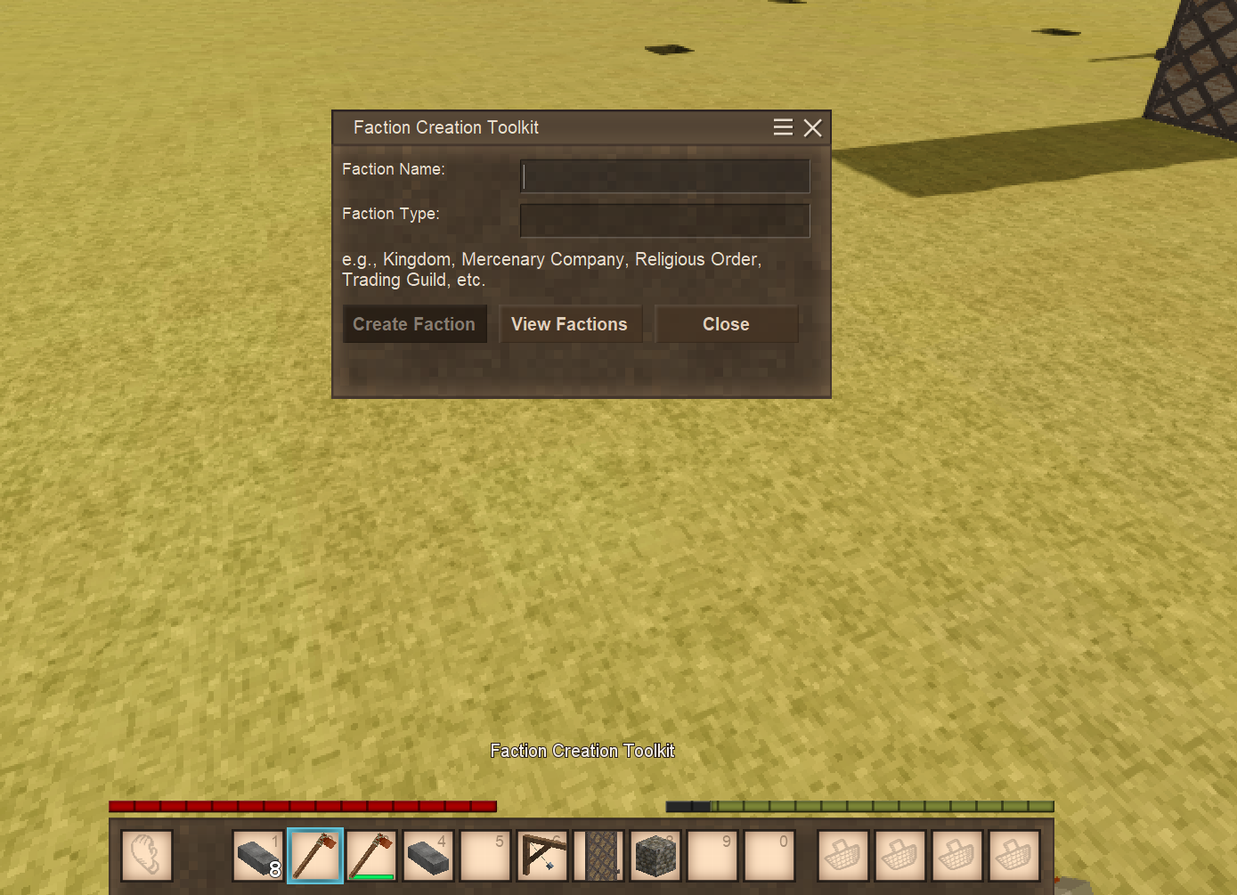Faction System - Vintage Story Mod DB