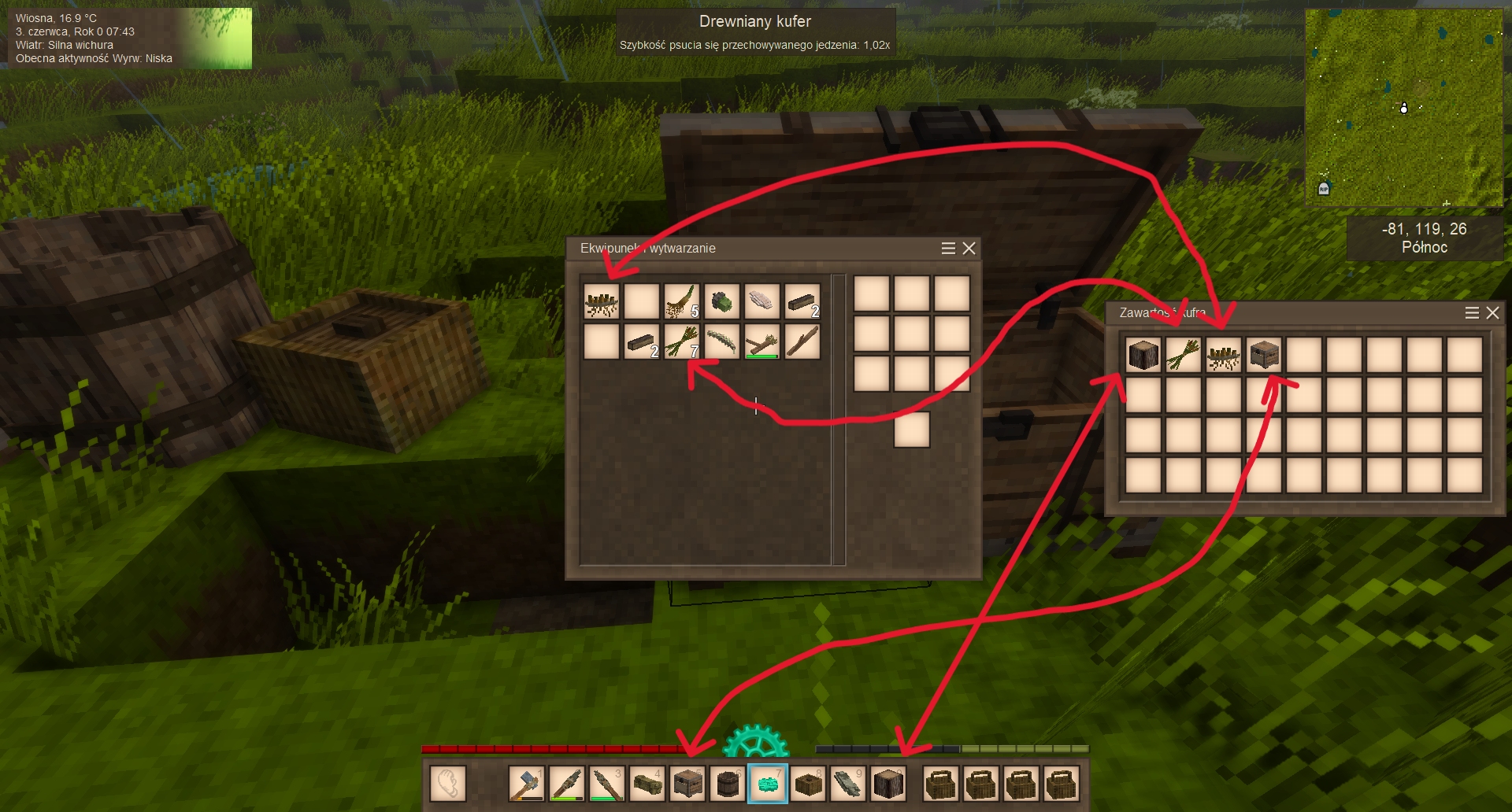 Deposit Similar Items - Vintage Story Mod DB