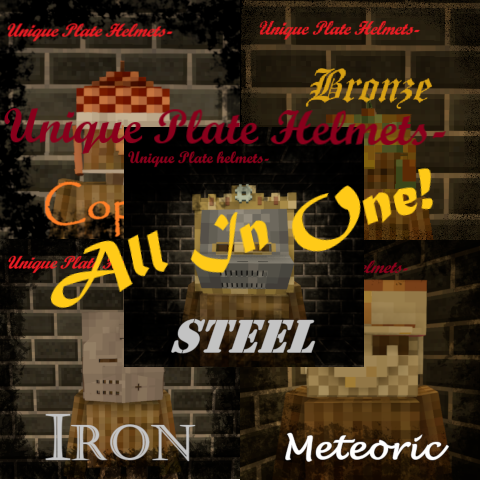 Unique Plate Helmets - All in One! - Vintage Story Mod DB