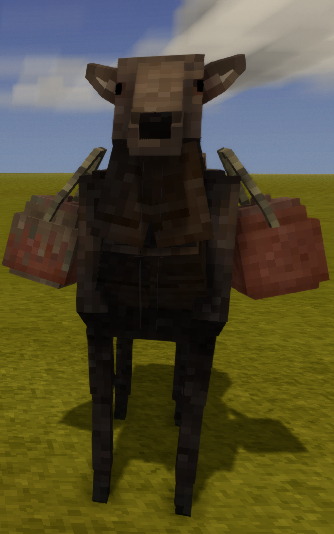 Residue-covered pots on elk - Vintage Story Mod DB