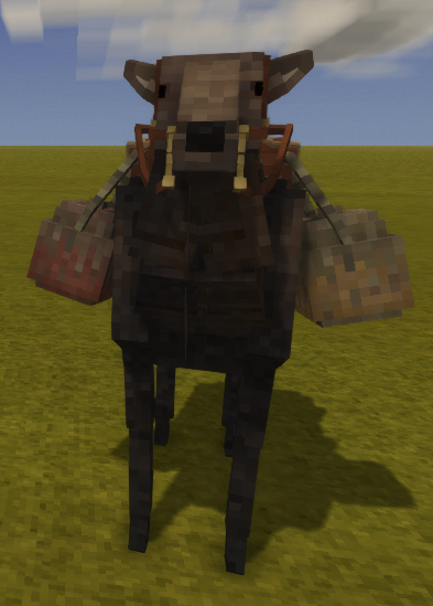 Residue-covered pots on elk - Vintage Story Mod DB