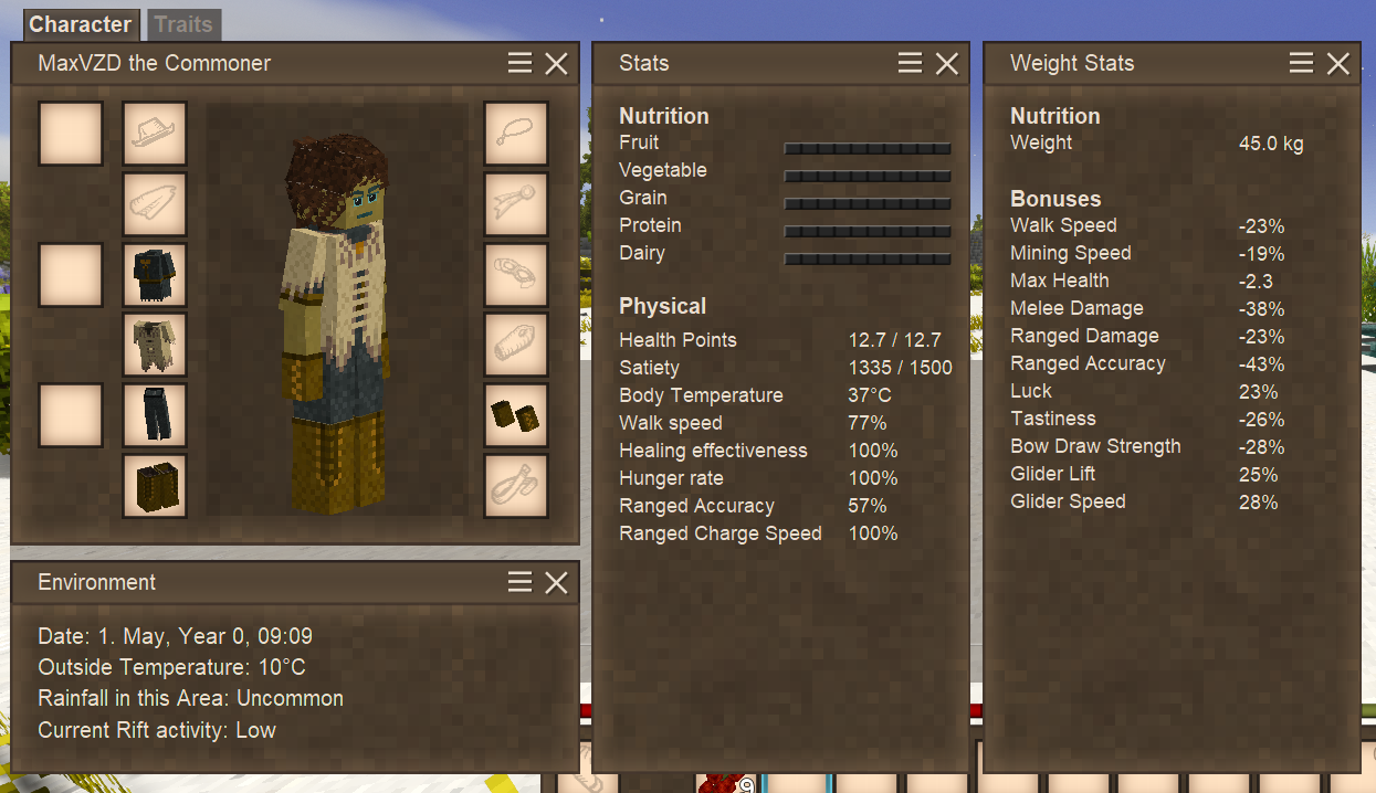 Max's Simple Starvation - Vintage Story Mod DB